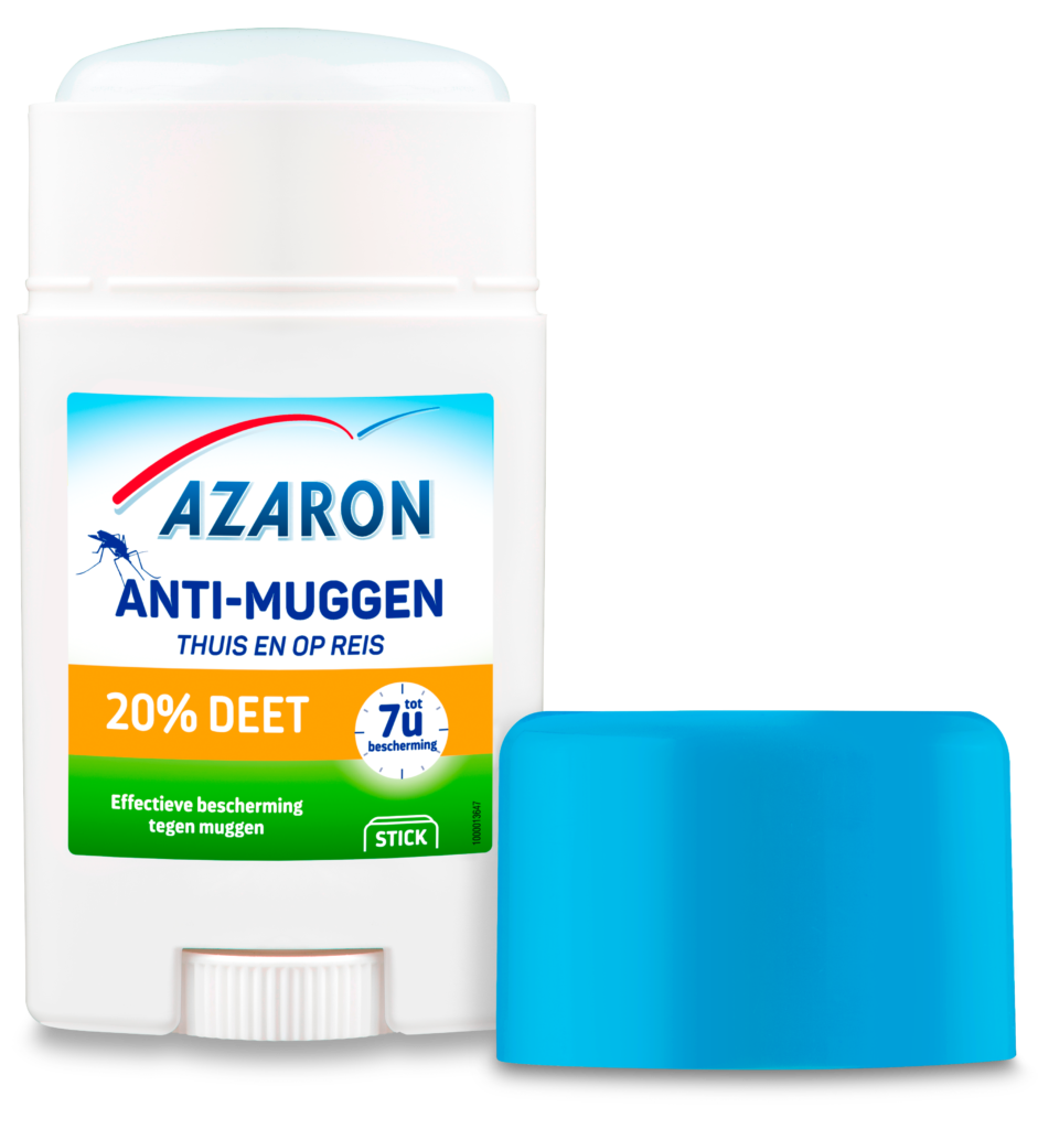 Azaron Anti-Muggen 20% Stick: Dé bescherming tegen muggen | Azaron