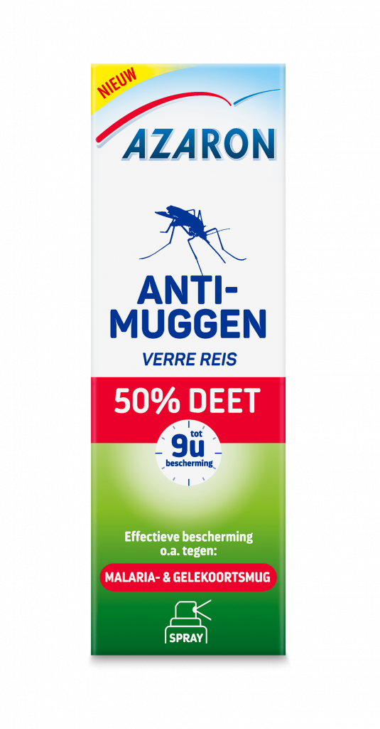 Azaron Anti-Muggen 50% Spray: Dé bescherming tegen muggen | Azaron