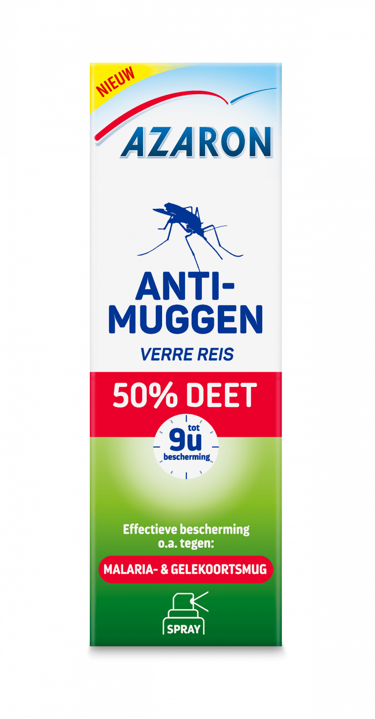 Azaron Anti-Muggen 50% Spray: Dé bescherming tegen muggen | Azaron